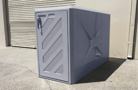 Easy to Maintain Fiberglass Bike Vault® - Fiberglass Composite Bicycle ...