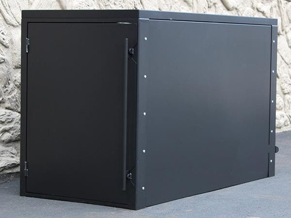 How the Metal Bike Vault stacks up to Fiberglass Lockers - Ground ...